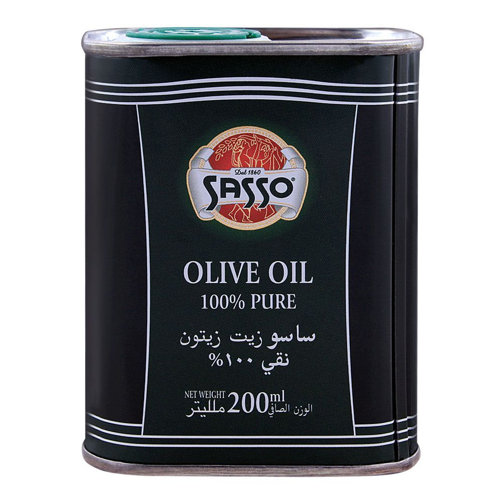 Sasso Olive 100% pure 200ml Oil (1) – Sky Pharmacy